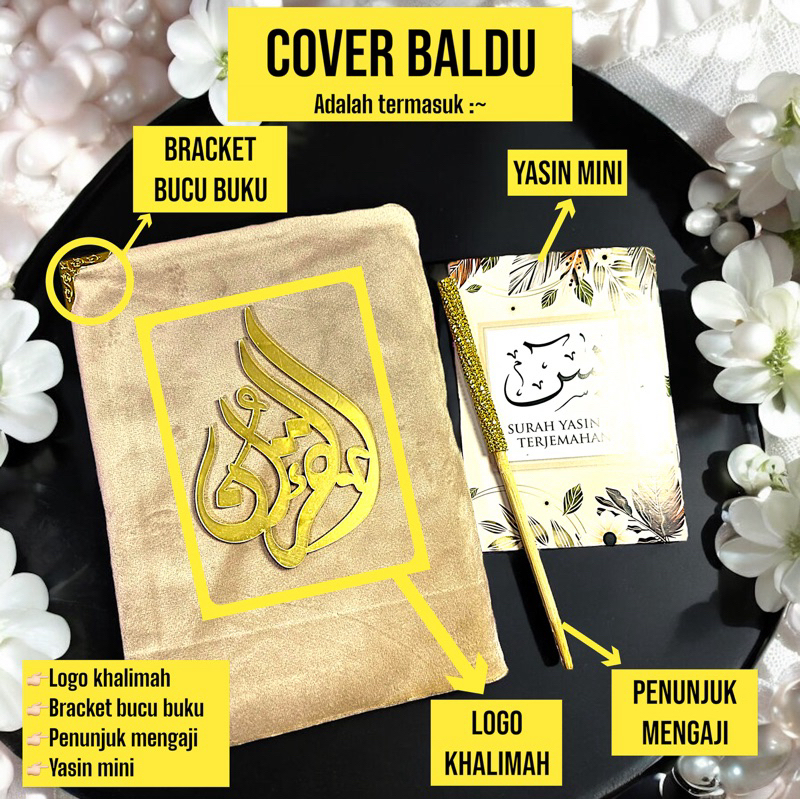 (READYSTOCK)SARUNG QURAN COVER BALDU PREMIUM | Shopee Malaysia