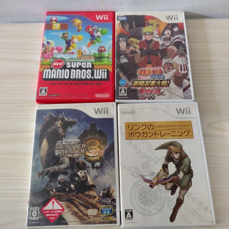 Various USED Japan Games for Nintendo Wii Japanese | Shopee Malaysia