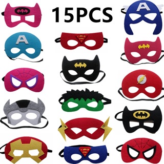 MALAYSIA STOCK Superhero Felt Mask Party Gift Superman Hulk Batman ...