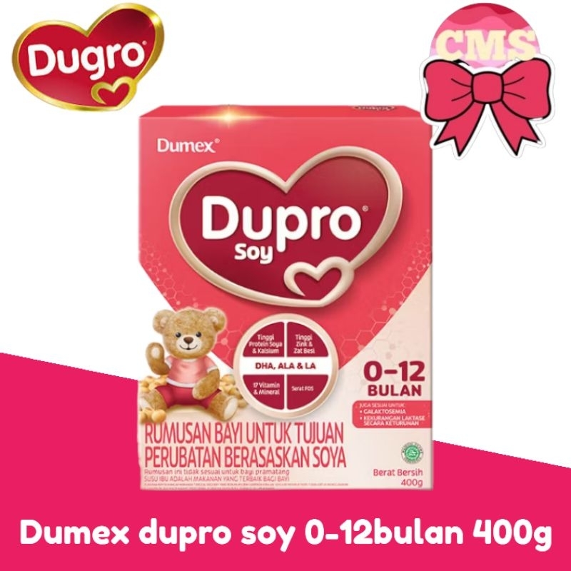 DUMEX DUPRO SOY 0-12m 400g | Shopee Malaysia