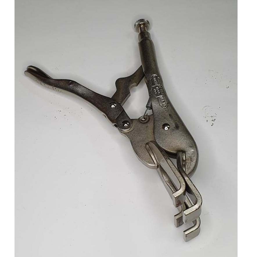 VINTAGE VISE GRIP 9AC Locking Panel Clamp [MADE IN USA] | Shopee Malaysia