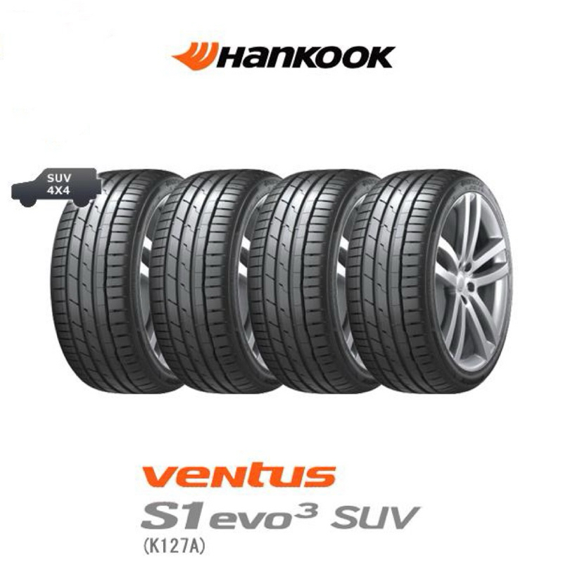 235/55/19 | 255/50/19 | Hankook Ventus S1 Evo3 SUV | K127A | Year 2023 | New Tyre for Mercedes ...