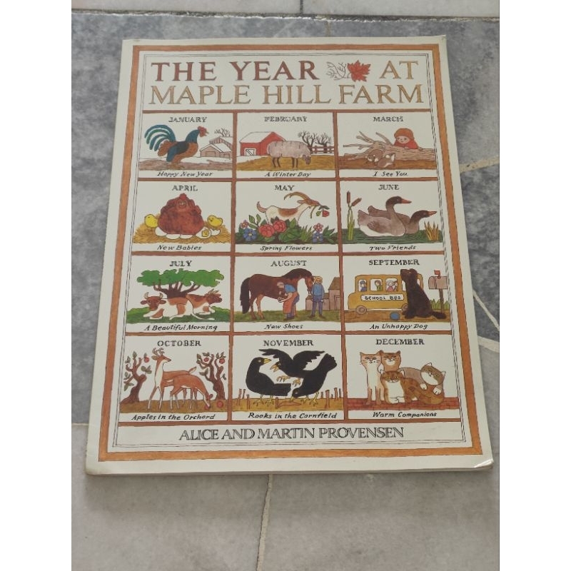 The Year At The Maple Hill Farm| Alice And Martin Provensen| Aladdin ...