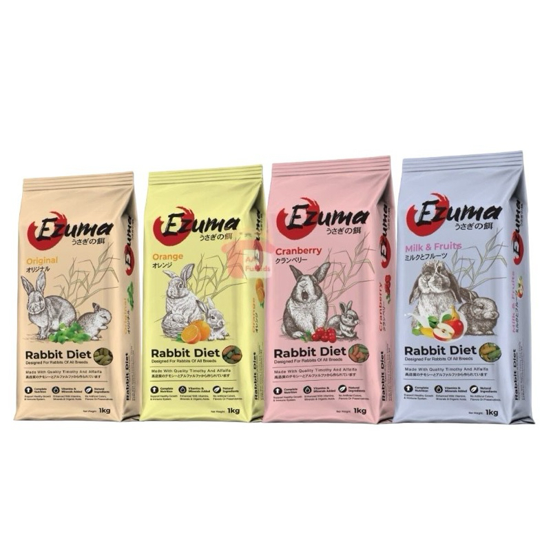 Ezuma Rabbit Diet Rabbit Food 1kg | Shopee Malaysia