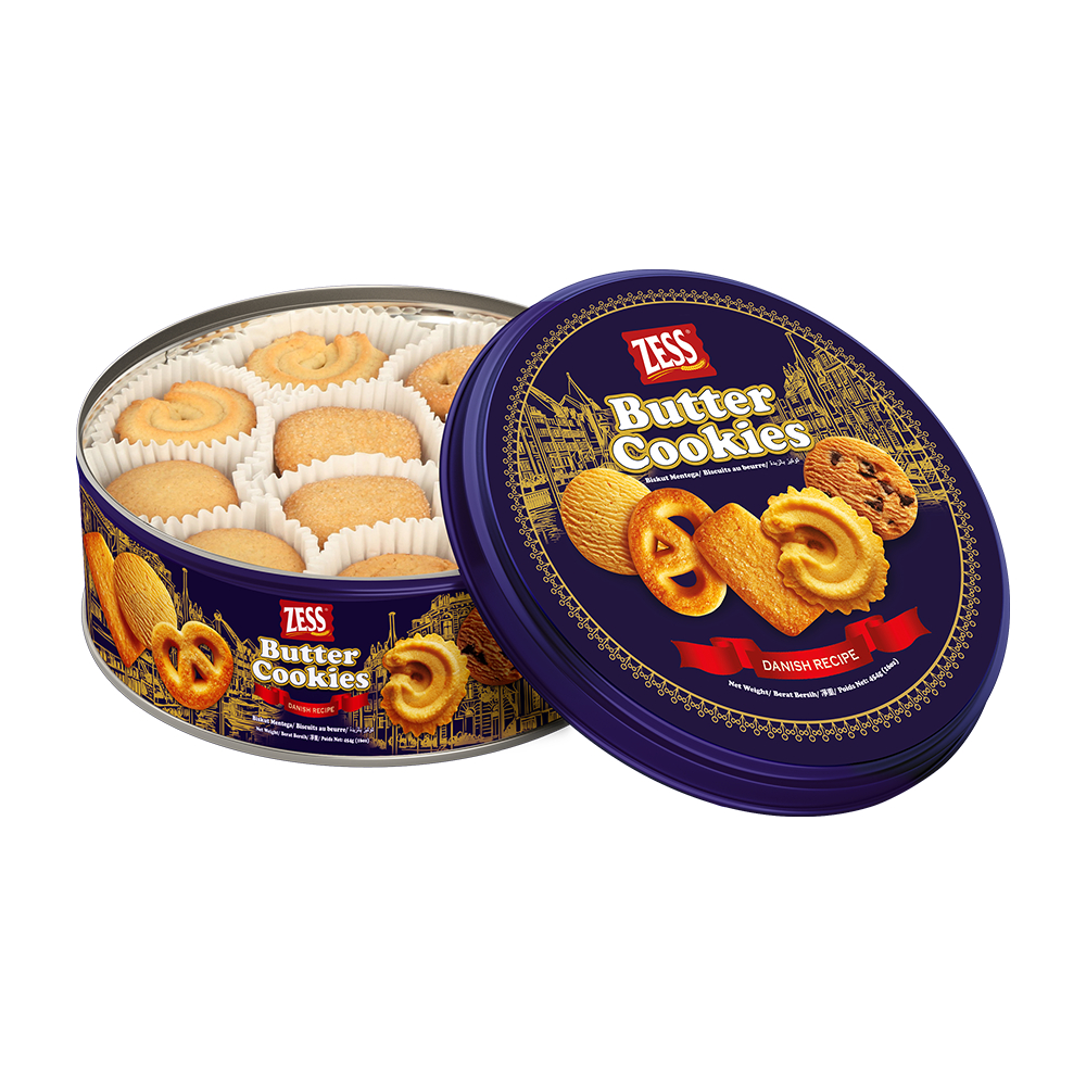 Zess Butter Cookies 454g (Tin) | Shopee Malaysia