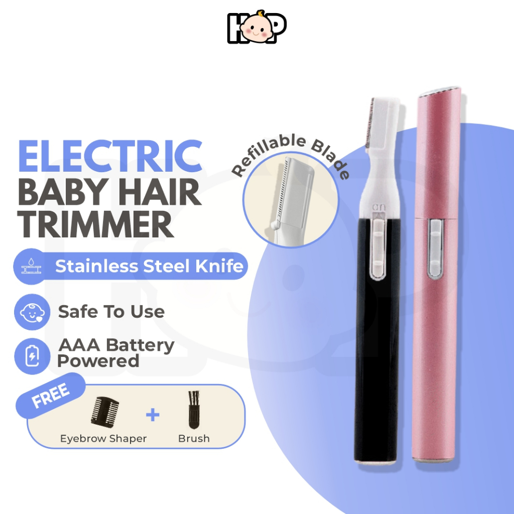 Baby hair Shaver Pencukur Rambut Baby Trimmer Shaver Machine Baby Hair ...