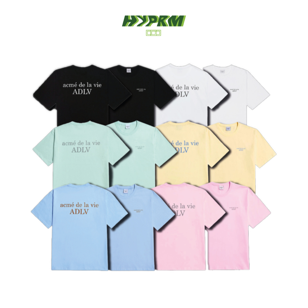 ADLV (Acme De La Vie) Basic Wording Tee | Shopee Malaysia