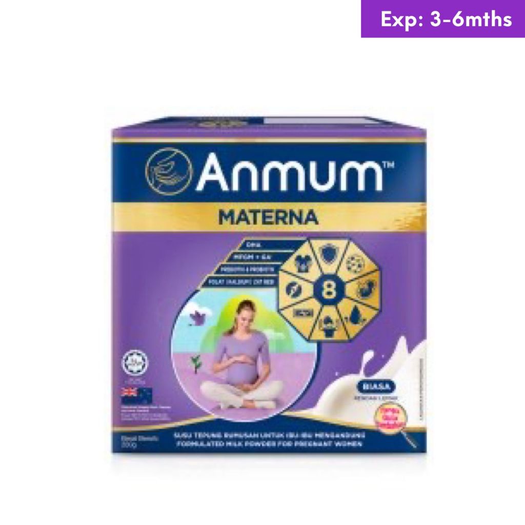 Anmum Materna Pregnant Maternal Milk Powder (Ori/Choc) 650g EXP(MAR ...