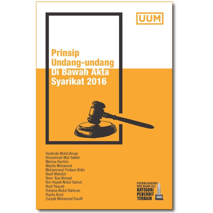PRINSIP UNDANG-UNDANG DI BAWAH AKTA SYARIKAT 2016 | Shopee Malaysia