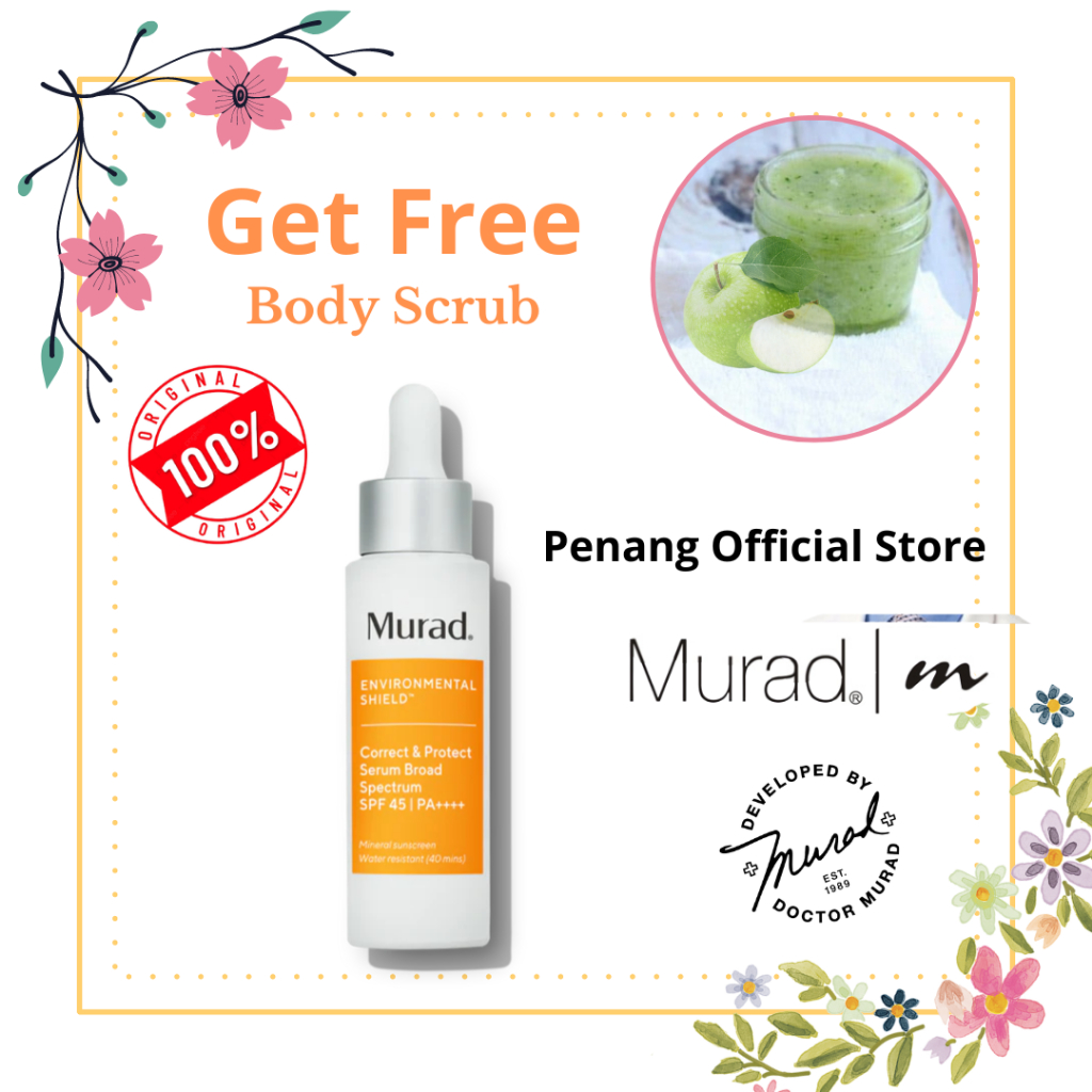 DR Murad Correct & Protect Serum Broad Spectrum SPF 45 l PA ++++ 30ml ...
