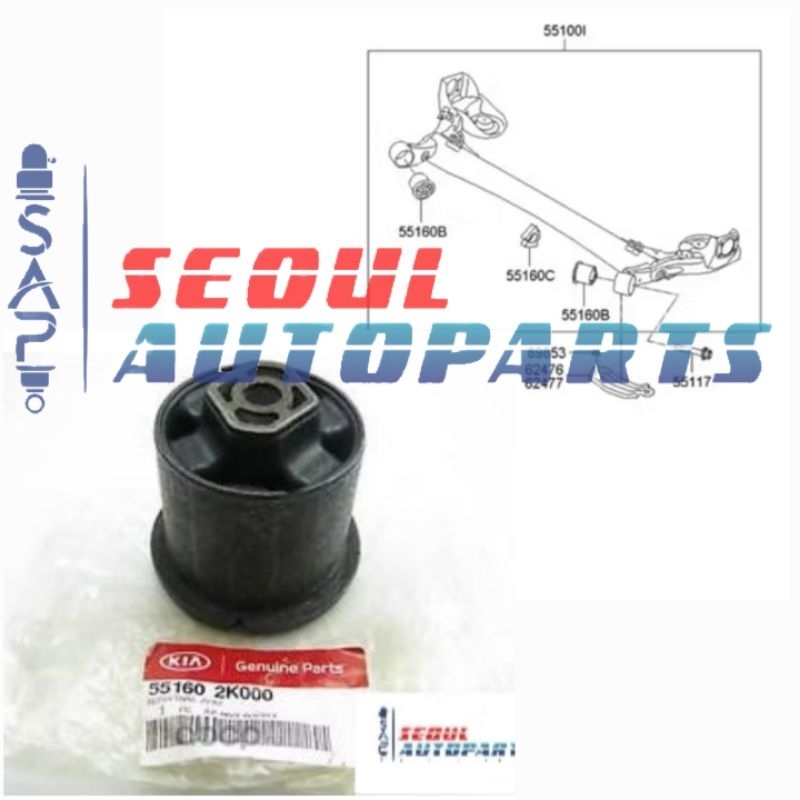AXLE BUSH - REAR = Forte / Cerato K3 / Elantra MD (2011-2016 ...