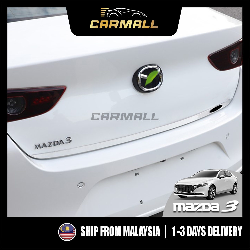 Mazda 3 BP Sedan 2019 - 2025 4th Gen Rear Bonnet Chrome Lining Rear ...