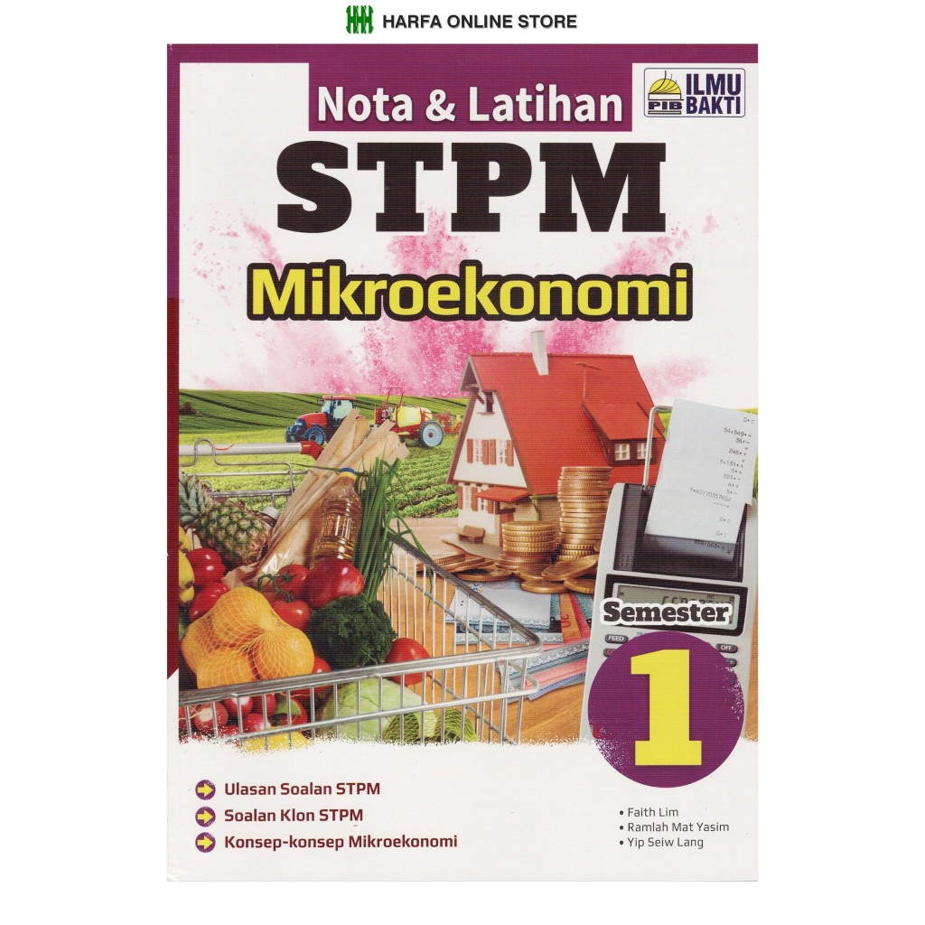 NOTA & LATIHAN STPM MIKROEKONOMI SEMESTER 1 | Shopee Malaysia