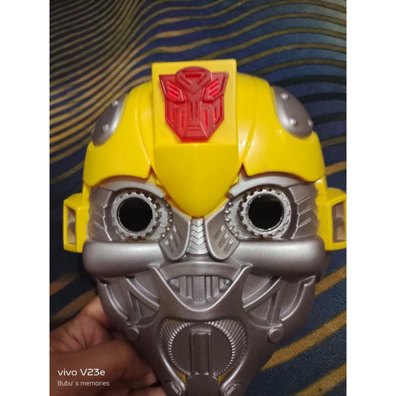 ROBOT PRIME Bumblebee Optimus Prime MASK WITH LIGHT / TOPENG ...