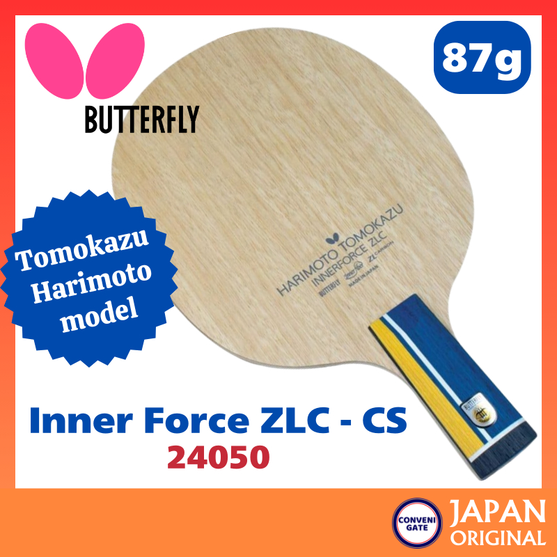 Butterfly Table Tennis Racket Chinese Penhold Bat Tomokazu Harimoto Innerforce ZLC-CS 24050 87g ...
