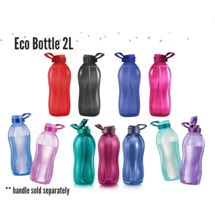 Tupperware Eco Bottle 2L (1) With Handle Eco Bottle - 1 set Choose ...