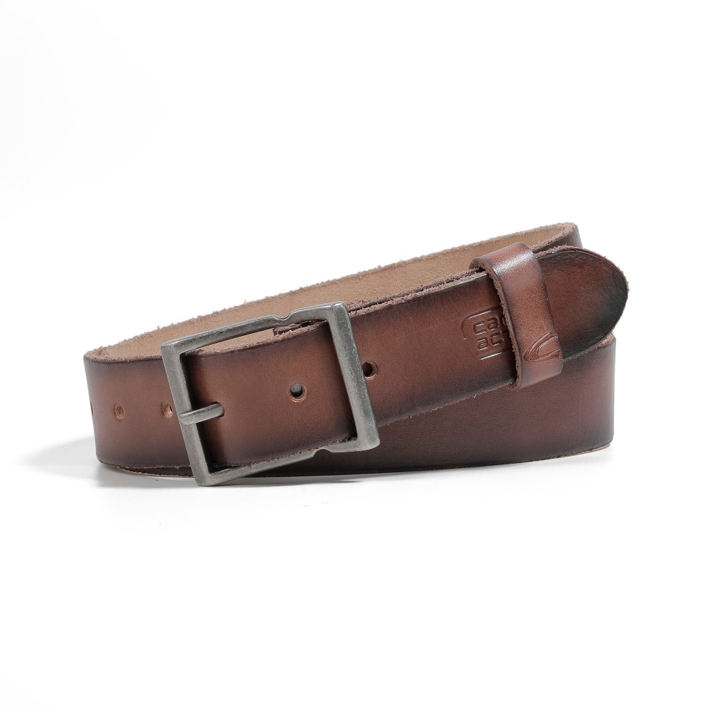 camel active Men Belt Leather Burnished Finished Brown 1700HRG-24#BRN ...
