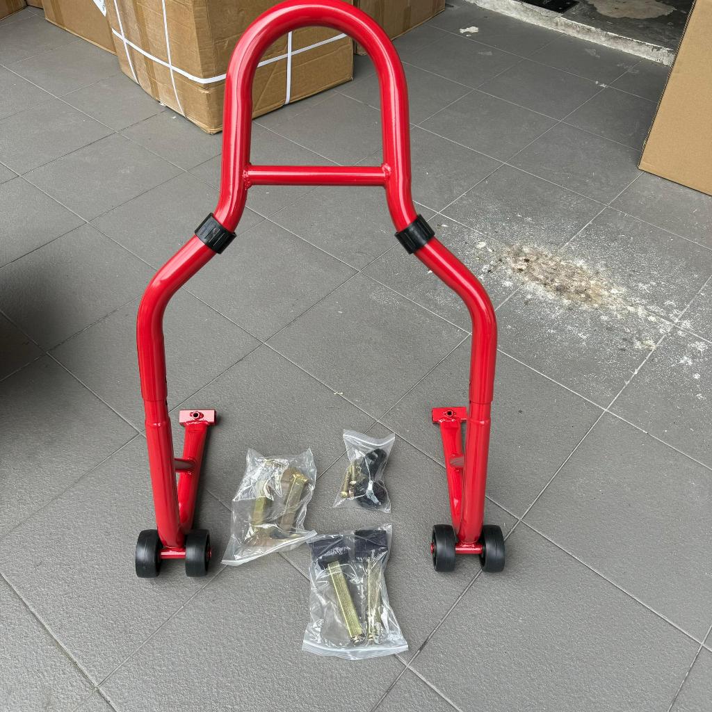 (2 IN 1) Heavy Duty Paddock Stand Bobbin / Arm Padock Motor Stand ...