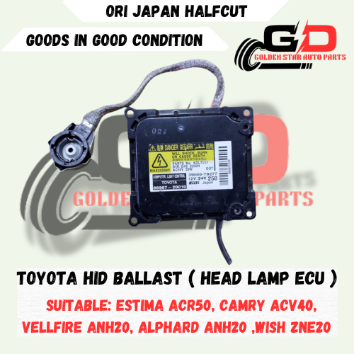 TOYOTA HID Ballast ( Head Lamp ECU ) For Estima ACR50, Camry ACV40, Vellfire ANH20, Alphard ...