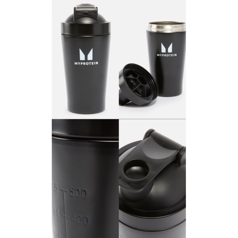 Value buy 🔥 Myprotein Mini Metal Shaker 500ml / Mini Plastic Clear ...