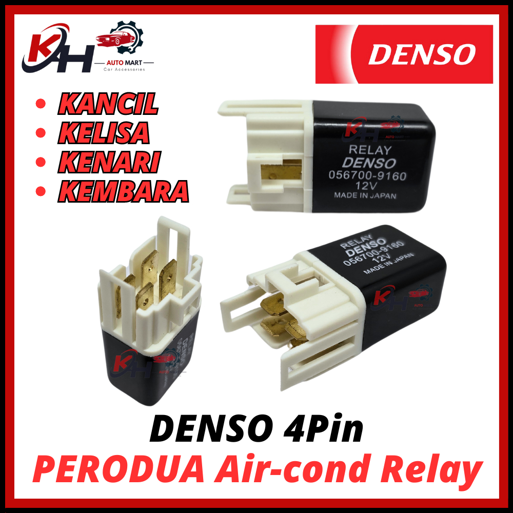 Original DENSO 4 Pin KANCIL KELISA KENARI KEMBARA Lamp Lampu Aircond ...