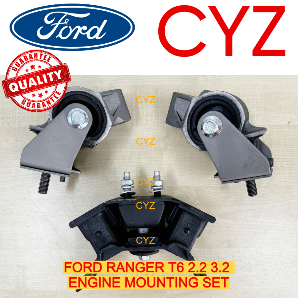 Engine Mounting Set WITH BRACKET FORD RANGER T6 2.2 3.2 (1 YEAR ...