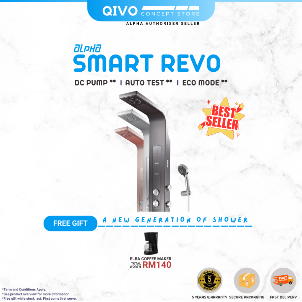 Alpha Smart Revo i with DC Pump | Shopee Malaysia