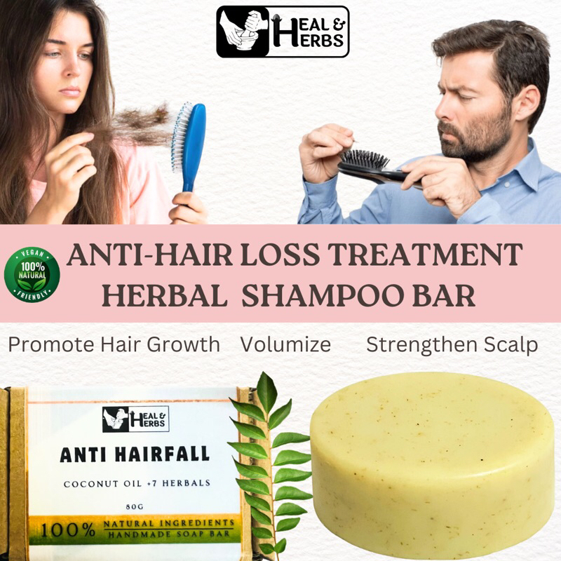 Hairfall Herbal Shampoo Bar/Thinning Hair/Hairloss Treatment/Haircare ...