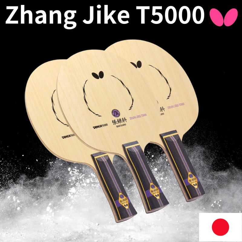 Butterfly Table Tennis Racket T5000 Shake Hand Attack/Zhang Jike/anatomic/straight/flare ...