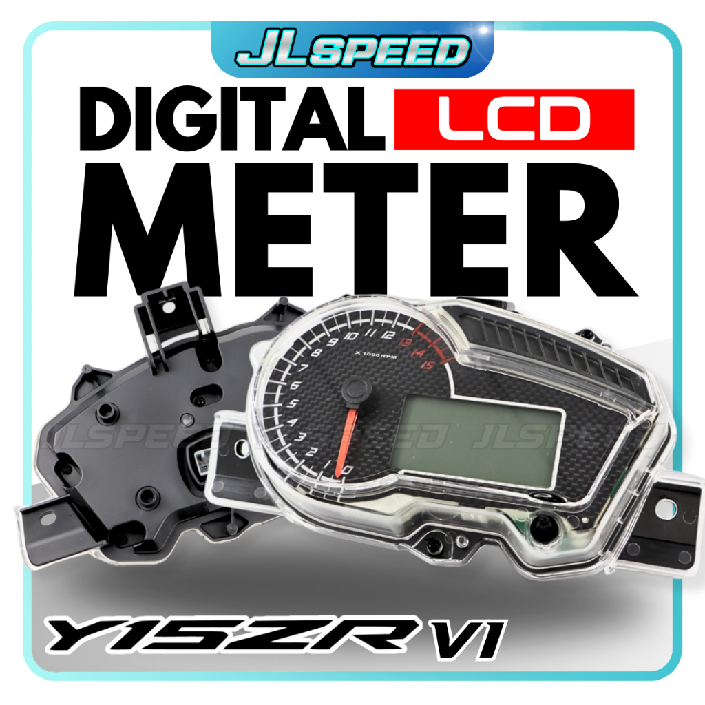 YAMAHA Y15 Y15ZR V1 Digital Meter LCD Speedo Meter Assy Miter RZ RACING ...