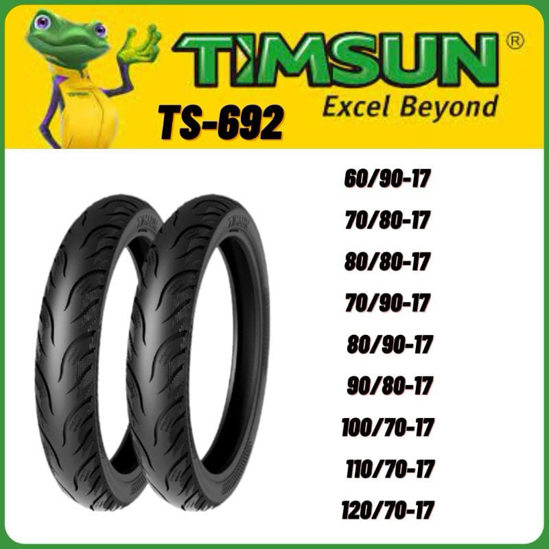 TIMSUN TAYAR TS692 SOFT COMPOUND (60/80-17~120/70-17)Ready stock 👍 ...