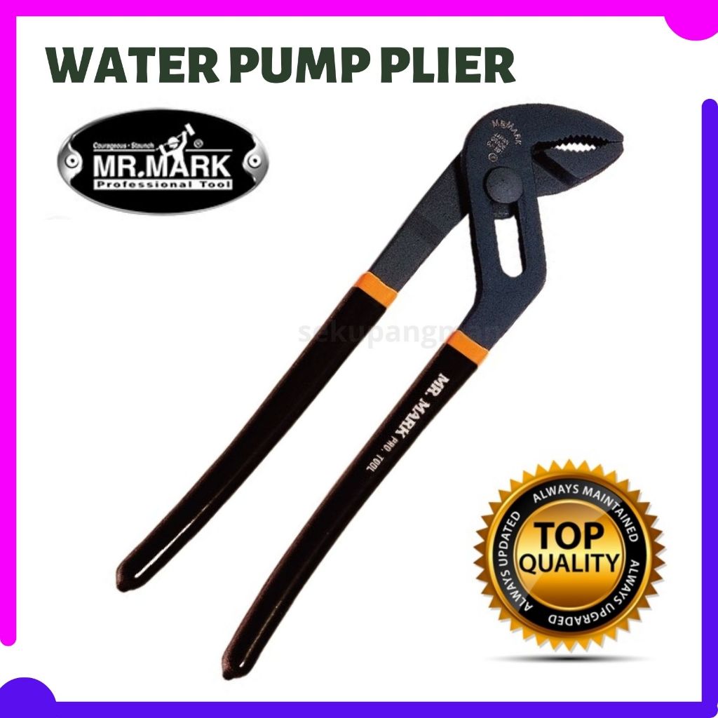 MR MARK WORKER Water Pump Plier 10Inch 12Inch 16Inch Plumbing Pipe ...