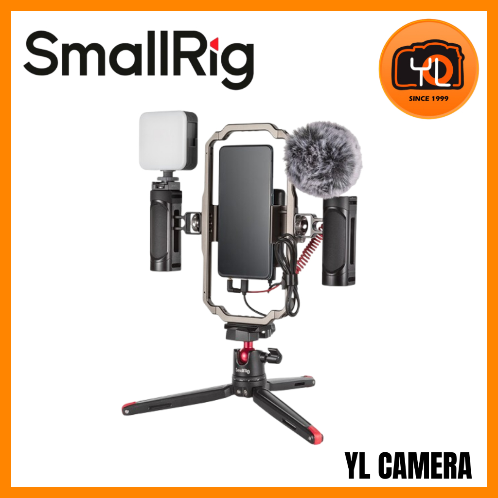 SmallRig 3384B Professional Phone Video Rig Kit for Vlogging & Live ...