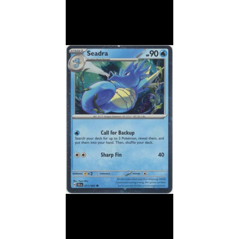 Pokemon TCG Seadra Shrouded Fable | Shopee Malaysia