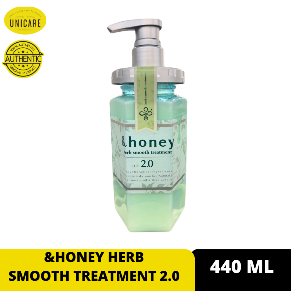 &HONEY HERB SMOOTH TREATMENT 2.0 440ML | Shopee Malaysia