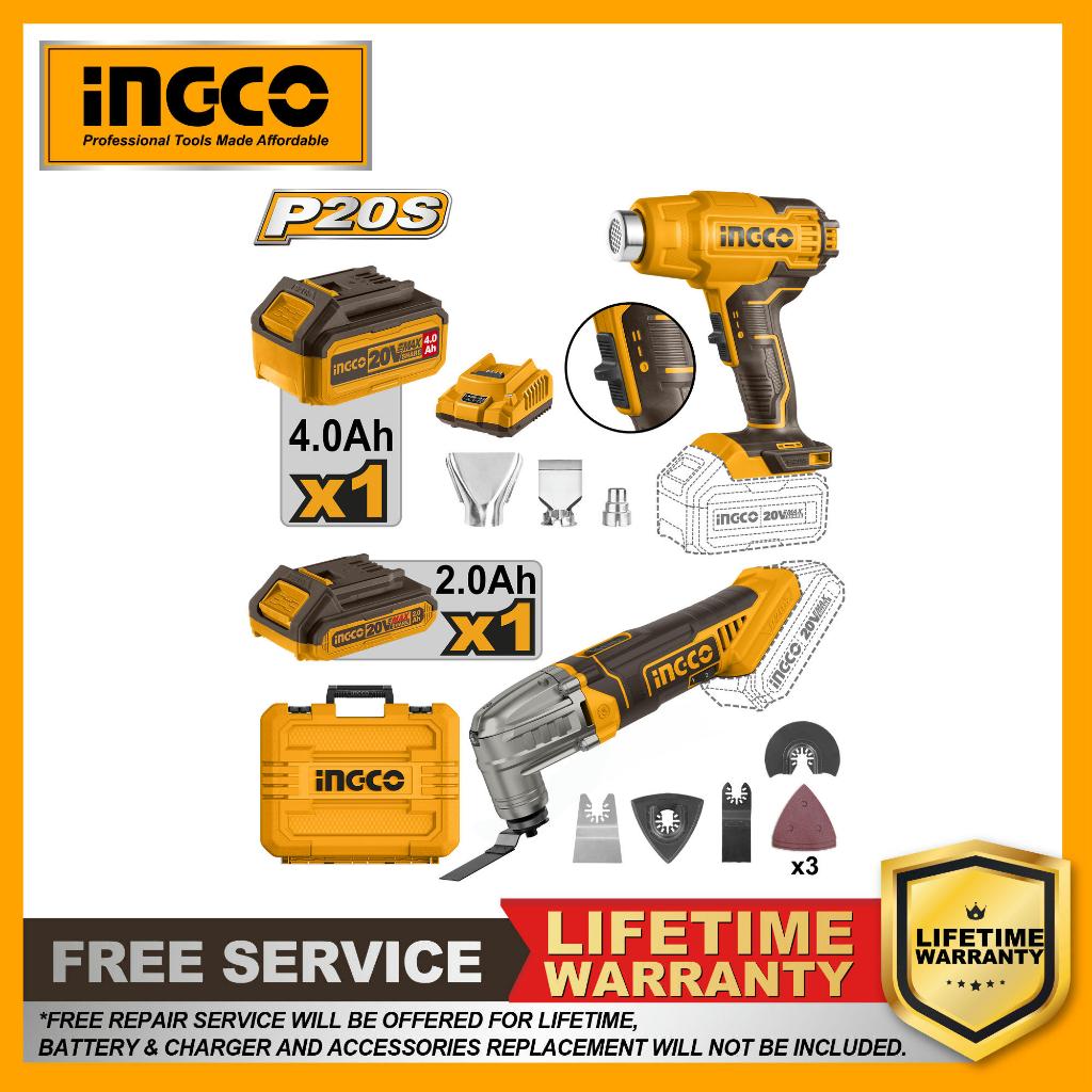 INGCO Cordless 2 Pcs combo kit COSLI230703 | Shopee Malaysia
