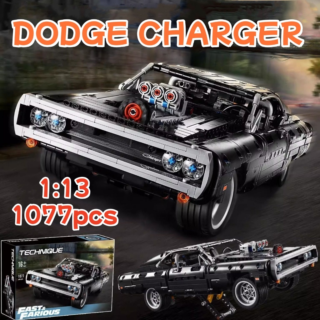 《Stock Ready 》COD LEEGOO Technic version of Dodge Charger #42111 ...
