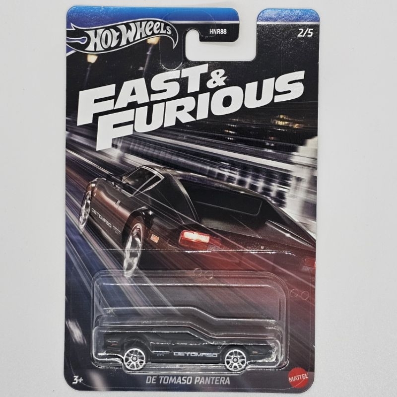 HOT WHEELS DE TOMASO PANTERA FAST AND FURIOUS EXCLUSIVE SERIES STREET ...