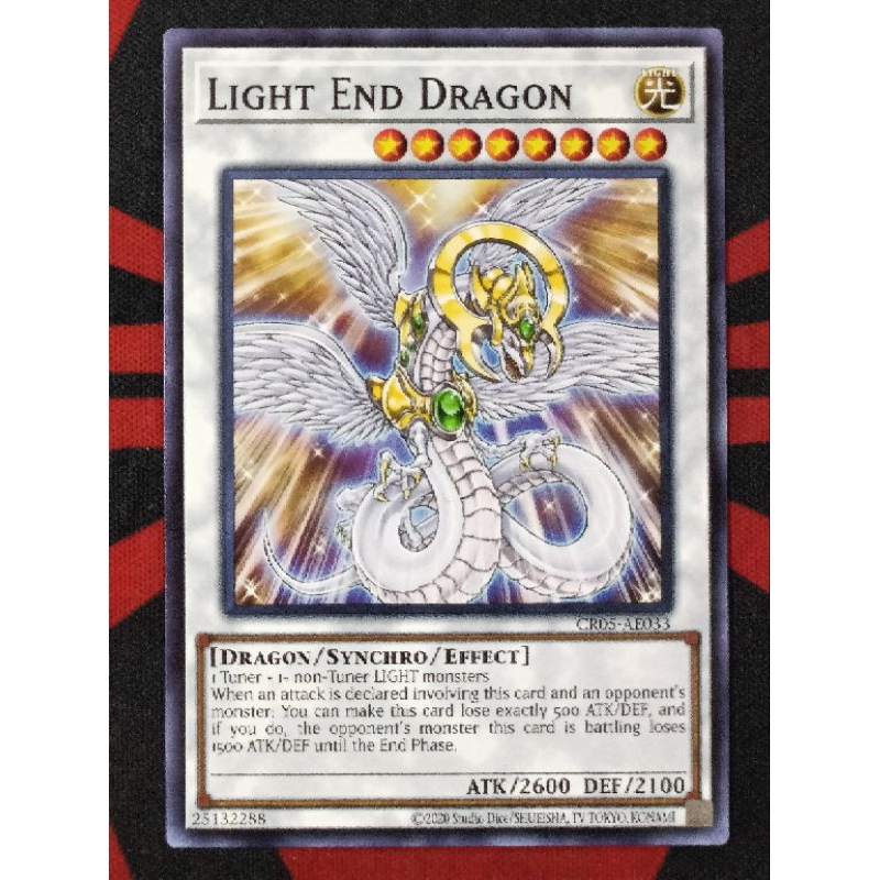 YUGIOH KONAMI CR05-AE033 Light End Dragon (Common) | Shopee Malaysia