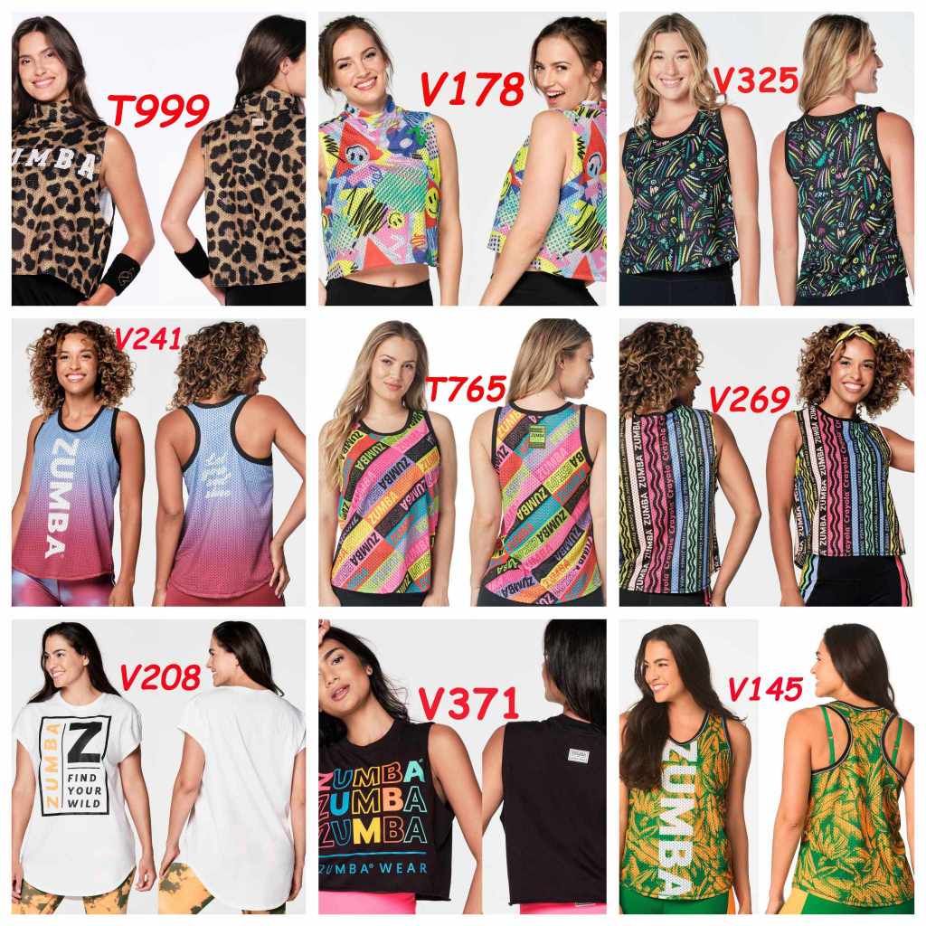 Zumba Tank T765 T999 V178 V325 V241 V269 V208 V371 | Shopee Malaysia