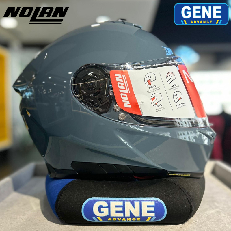 Nolan N80 8 Classic N-Com 008 Slate Grey Fullface Helmet | Shopee Malaysia