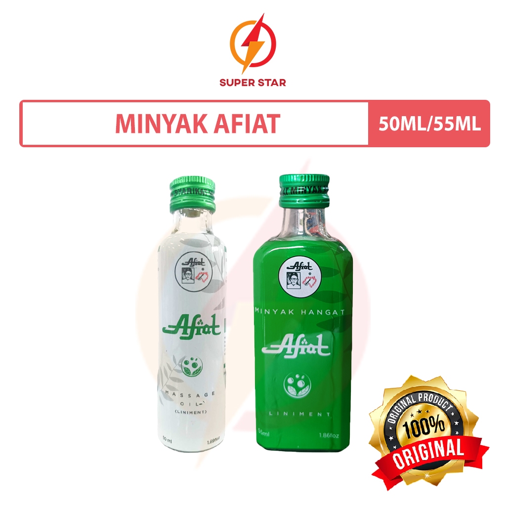 Afiat Minyak 50ml / Afiat Minyak Hangat 55ml | Shopee Malaysia