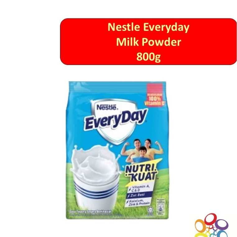 Nestle Everyday Milk Powder 800g | Shopee Malaysia