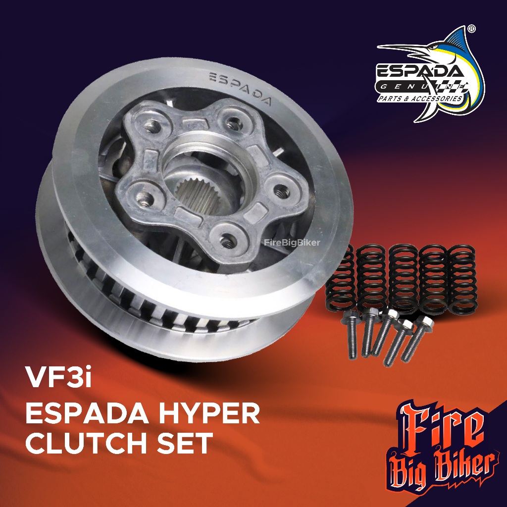 HYPER CLUTCH SYM185 VF3I ESPADA HYPER CLUTCH 5 SPRING ESPADA SYM VF3I ...