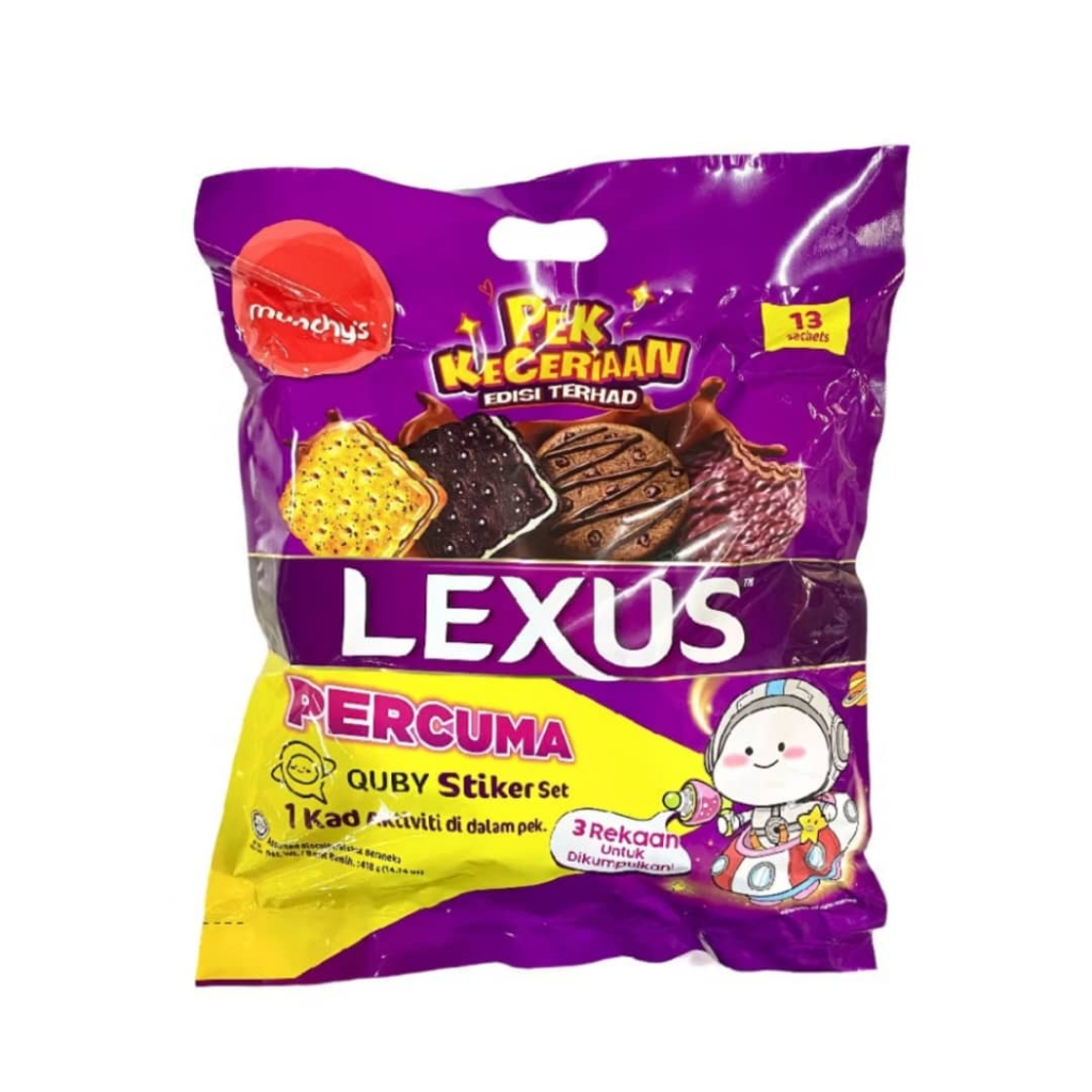 NEW!! Munchy's Lexus Pek Keceriaan Limited Edition Fun Pack (418g ...