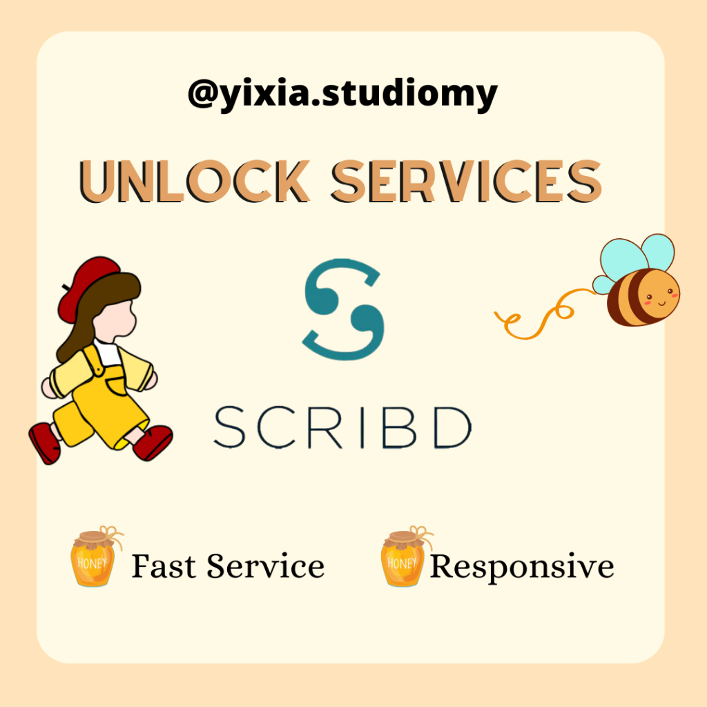 Scribd Unlock Document [Fast and Cheap] | Shopee Malaysia