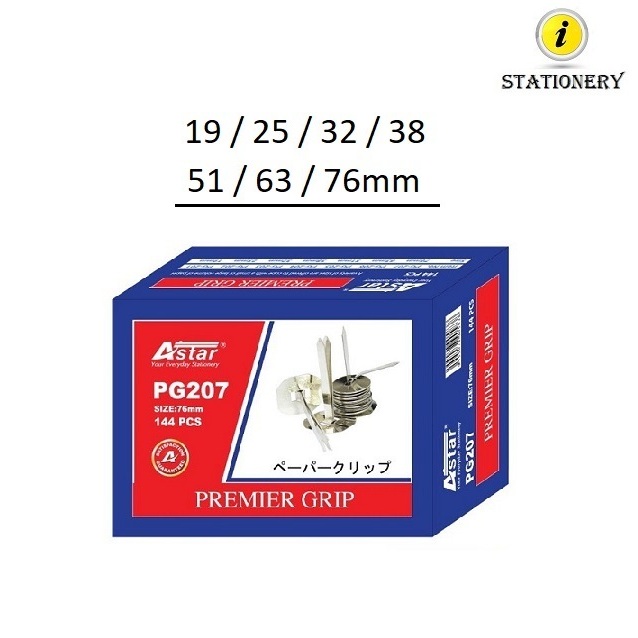 Astar Binder Premier Grip - 19/25/32/38/51/63/76mm ( 144pcs/box ...