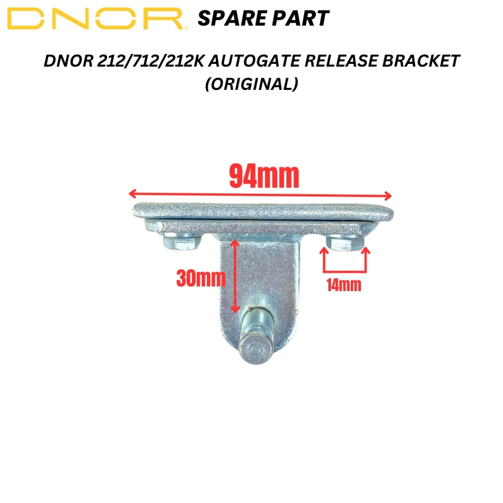 AutoGate Release Bracket For Dnor 212/712/212K Swing&Folding arm ...