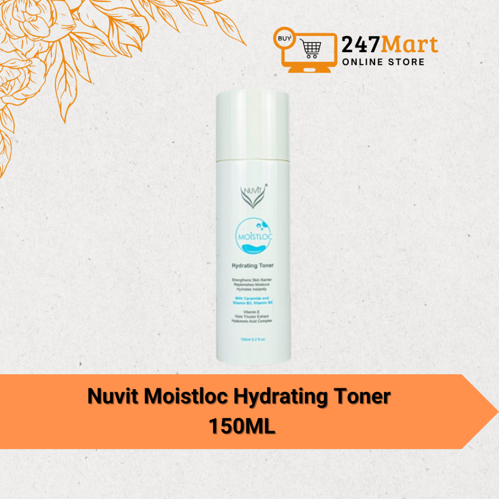 NUVIT Moistloc Hydrating Toner 150ml | Shopee Malaysia