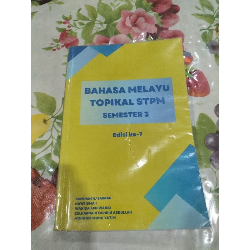 BM TOPIKAL STPM Sem 3 | Shopee Malaysia